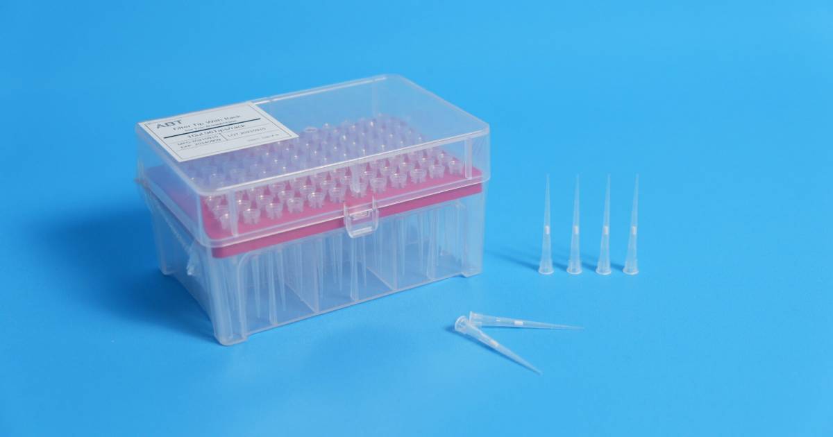 FILTER TIP WITH RACK ABT 20UL